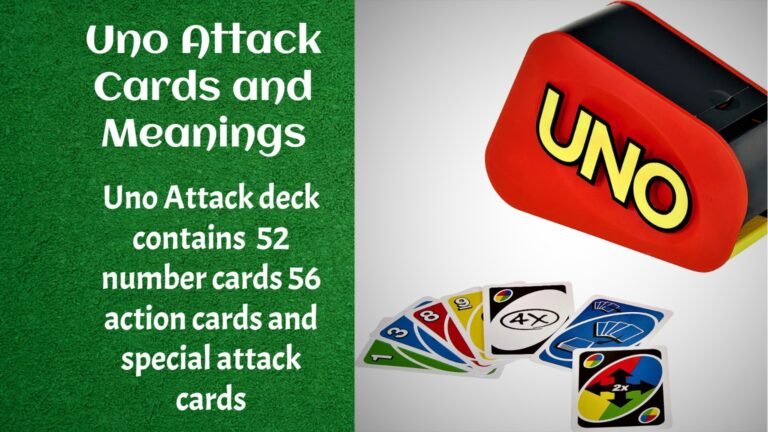 Uno Attack Cards And Uno Attack Card Meanings