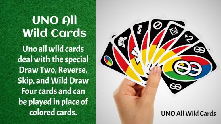 Uno All Wild Cards And Uno All Wild Cards Meaning