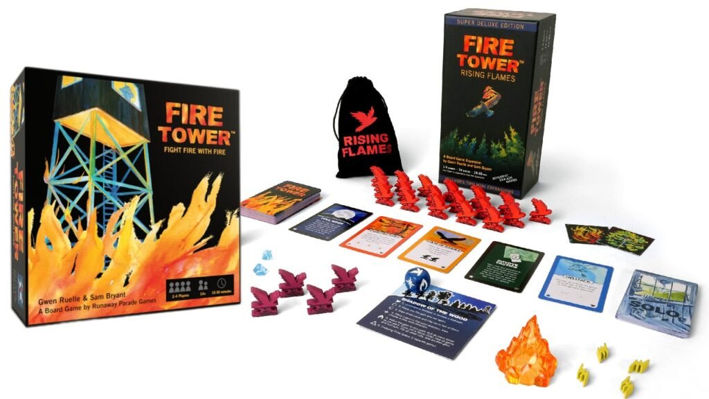 The Fire Tower Board Game - Learning Board Games