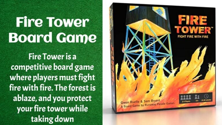The Fire Tower Board Game - Learning Board Games