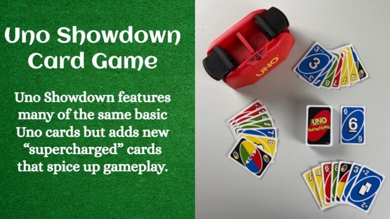 The UNO Showdown Rules And Cards