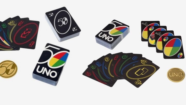 Uno 50th Anniversary Rules And Cards - Learning Board Games