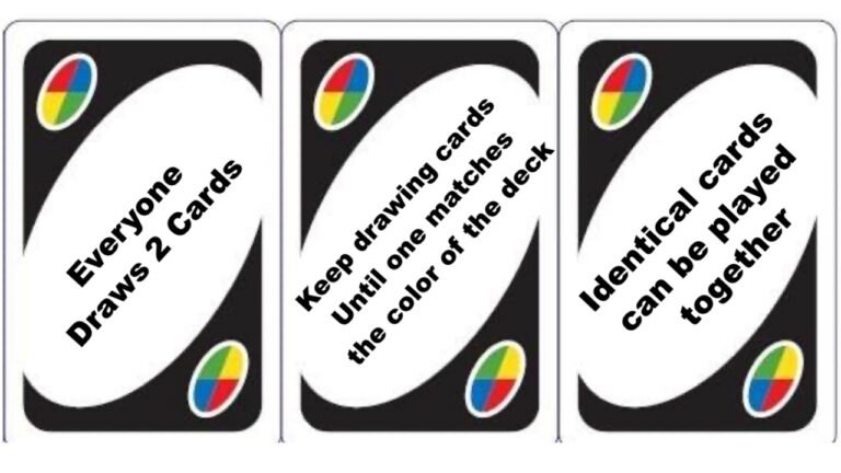 Crazy UNO Rules And Cards - Learning Board Games