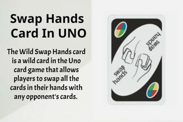 UNO Swap Hands Card - Learning Board Games