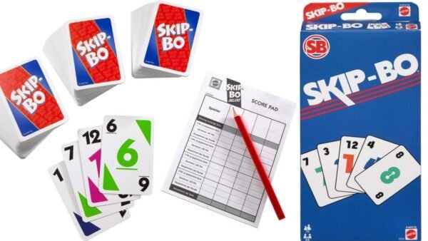 Skip Bo Deluxe Rules And Cards - Learning Board Games