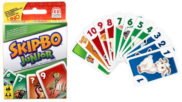 Skip Bo Junior Rules And Cards - Learning Board Games