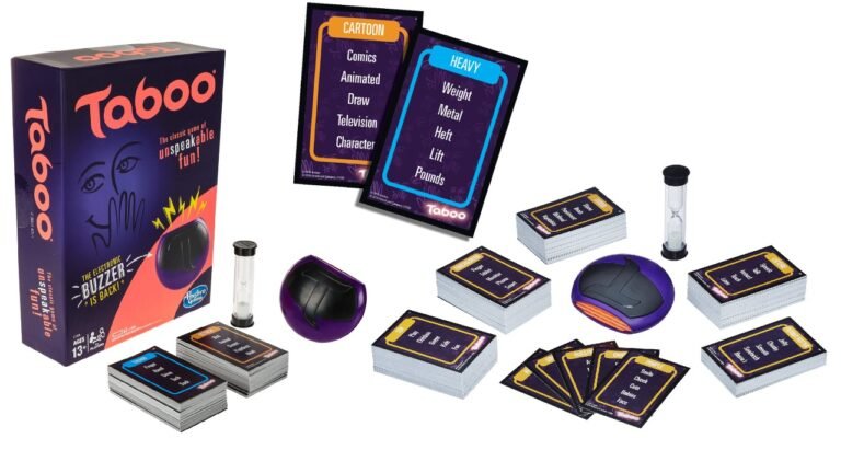 How To Play Taboo (Taboo Rules And Cards) - Learning Board Games