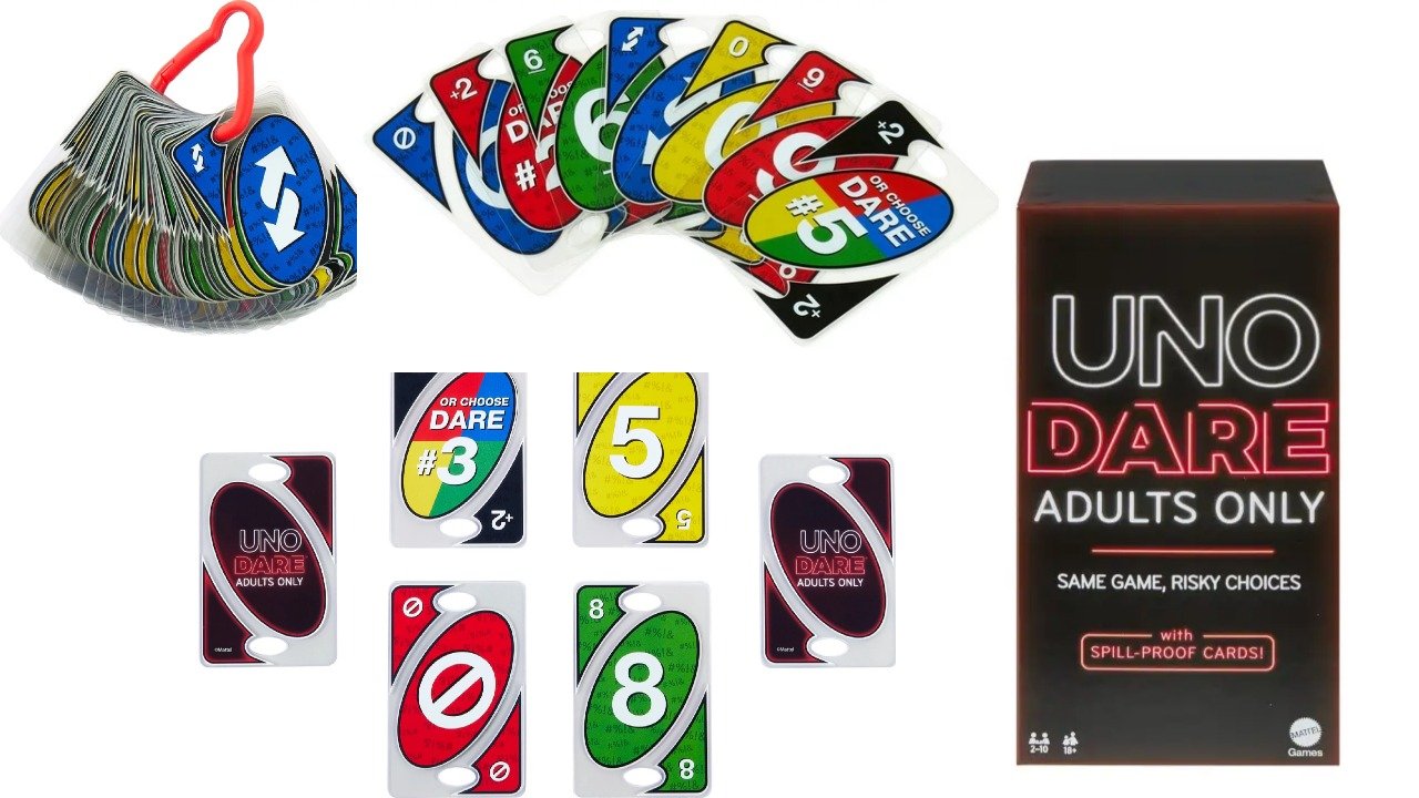 UNO Dare Adults Only Rules And Cards - Learning Board Games