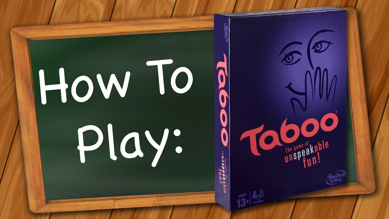 How To Play Taboo (Taboo Rules And Cards) - Learning Board Games