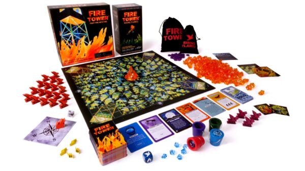 The Fire Tower Board Game - Learning Board Games