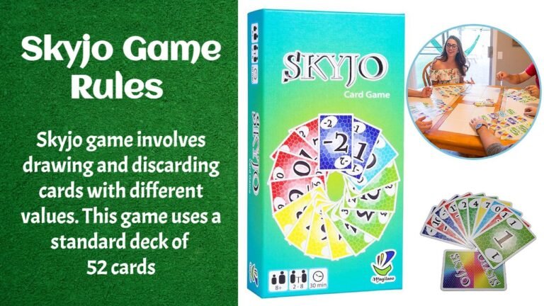 The Skyjo Game Rules And Cards - Learning Board Games