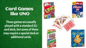 Card Games Like UNO And Their Rules - Learning Board Games