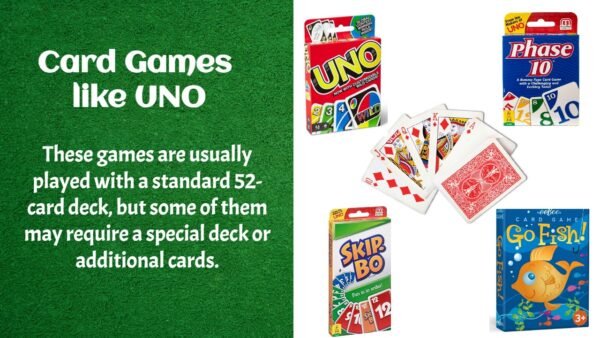Card Games Like UNO And Their Rules - Learning Board Games