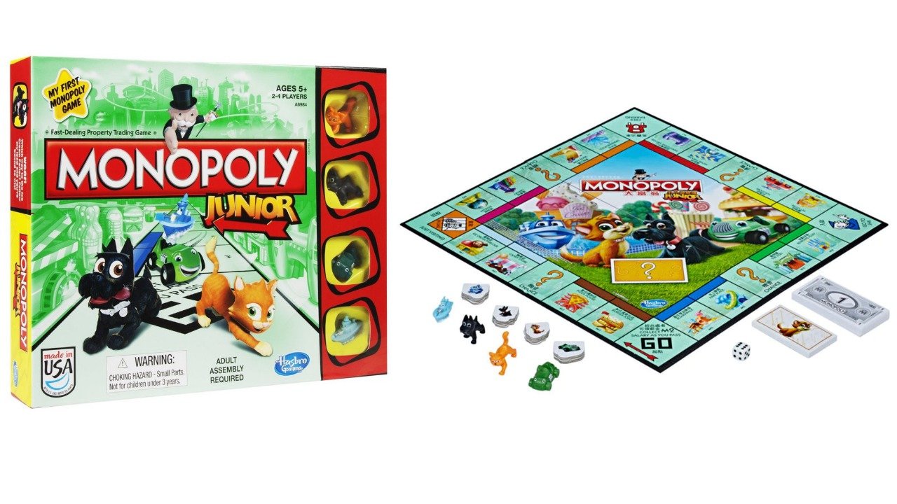 Monopoly Junior Rules And Gameplay - Learning Board Games