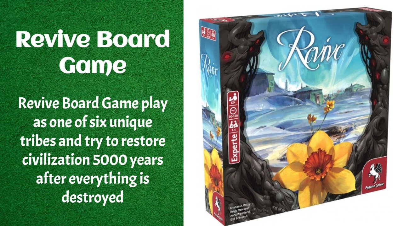 The Revive Board Game - Learning Board Games