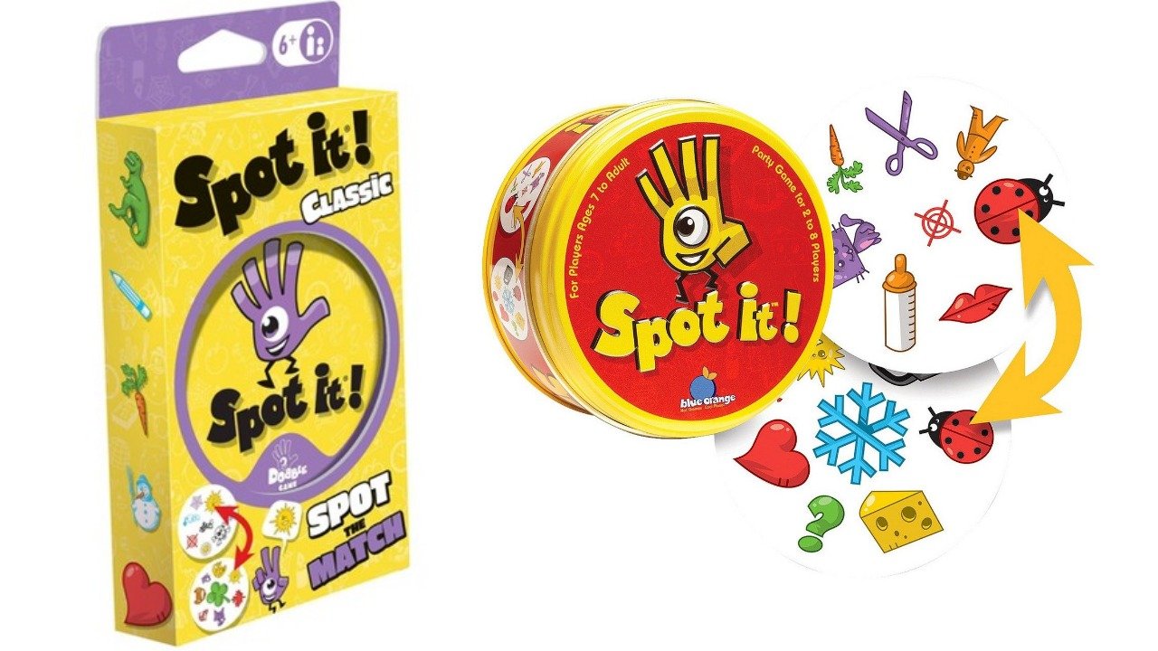 Spot It Rules And Cards - Learning Board Games