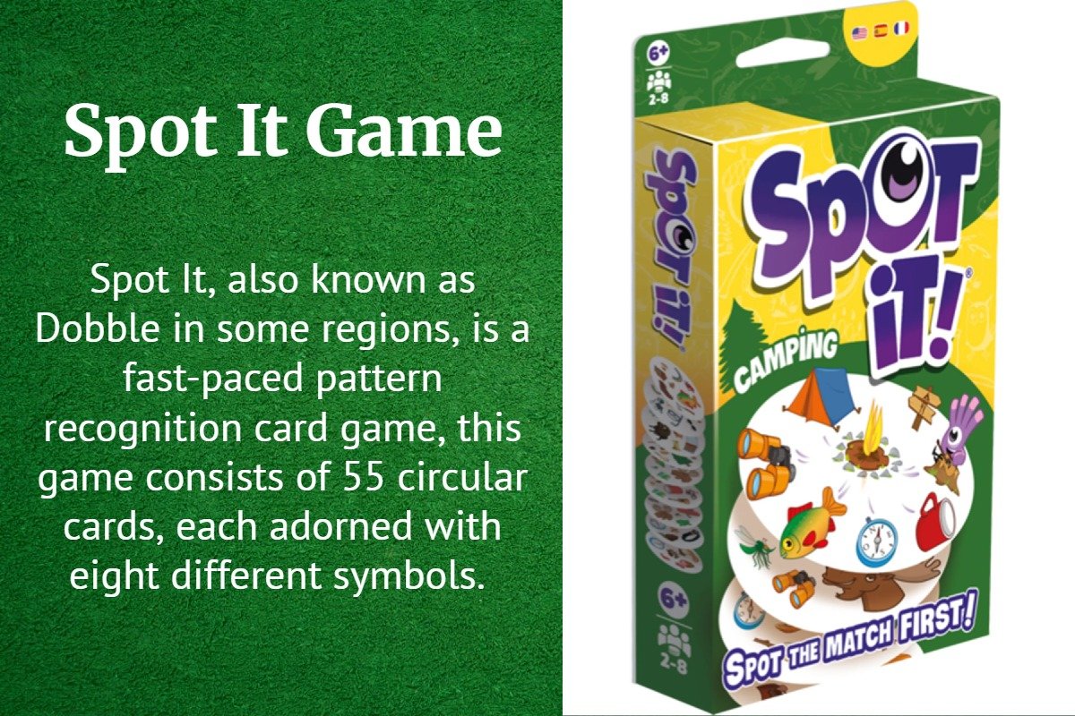 Spot It Rules And Cards - Learning Board Games