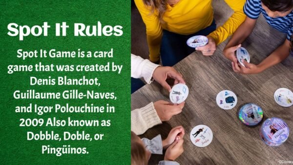 Spot It Rules And Cards - Learning Board Games