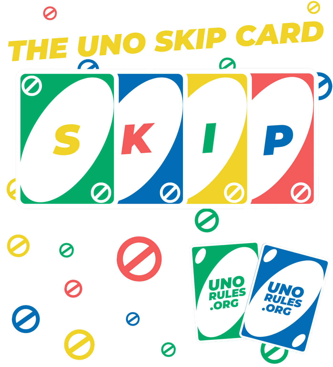The UNO Skip Card - Learning Board Games