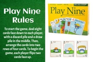 The Play Nine Rules And Cards - Learning Board Games