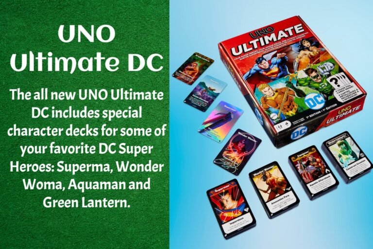 UNO Ultimate DC Rules And Cards - Learning Board Games