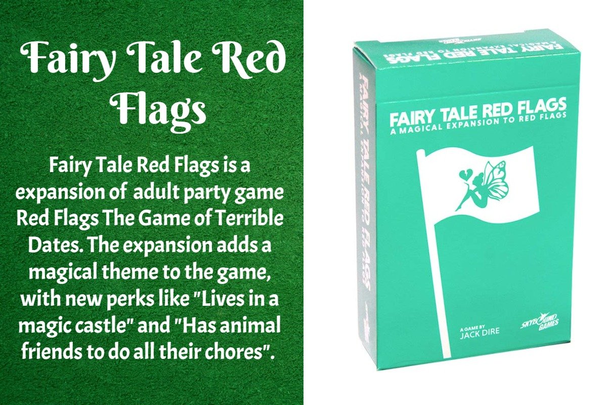 The Red Flags Fairy Tale Rules And Cards - Learning Board Games